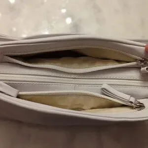 Peruzzi | Bags | Vintage Peruzzi White Supple Leather Rectangle ...
